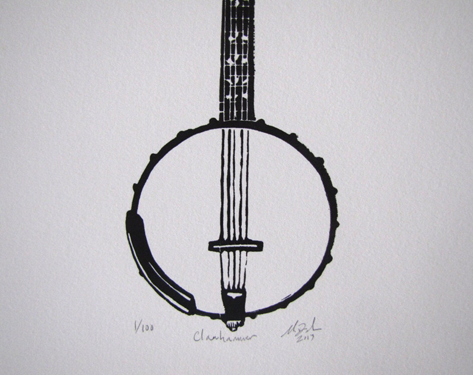 Banjo Bluegrass Limited Edition Print - Music Wall Art - Etsy