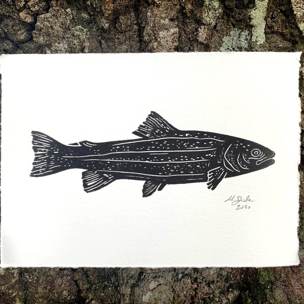 Lino Block Print - Etsy