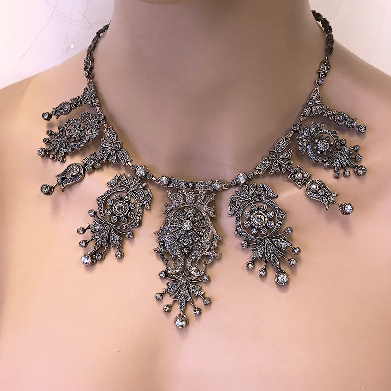 Bridal Jewelry Set Vintage Inspired Victorian Jewelry Set - Etsy