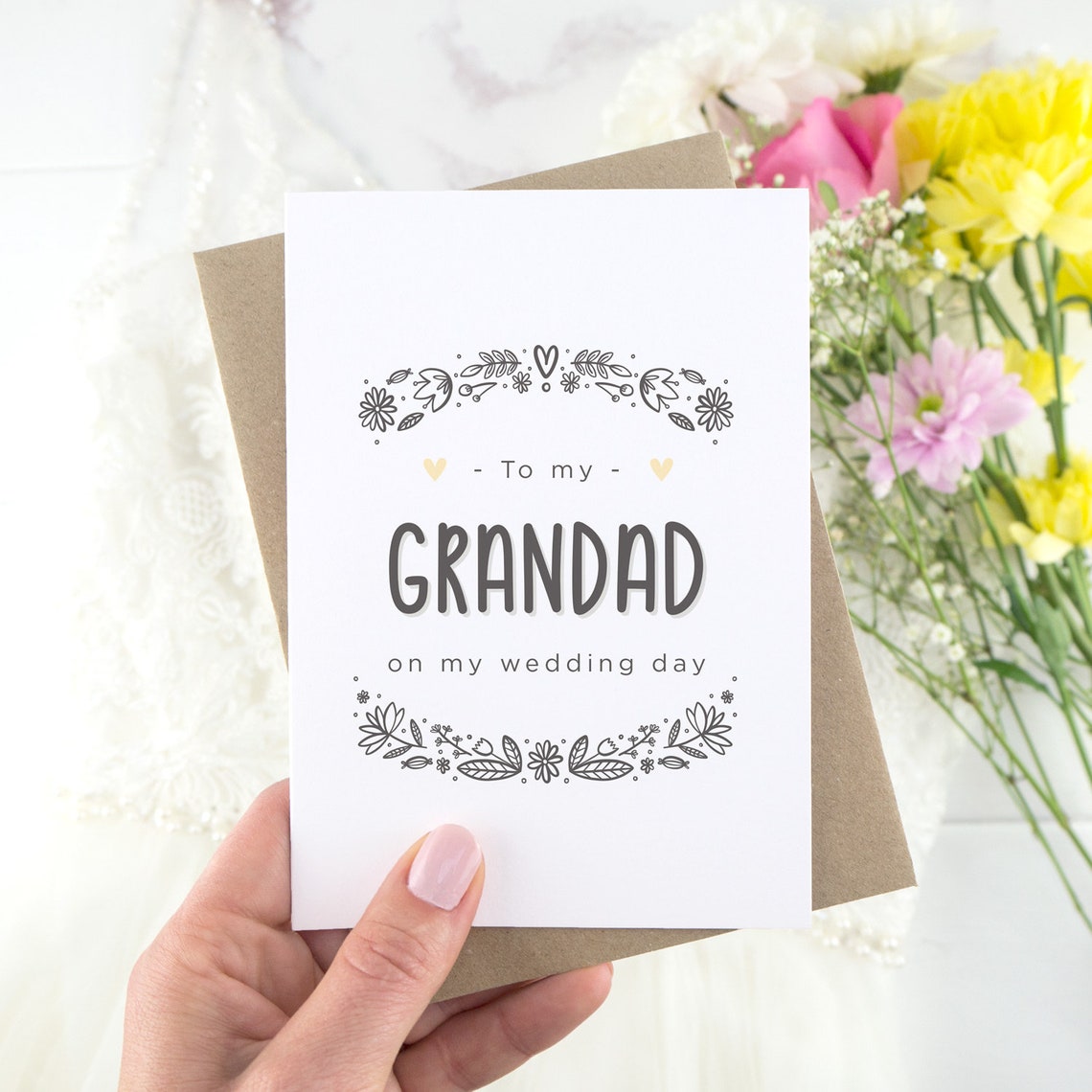 To My Grandparents Wedding Day Card - Etsy