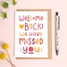 Corporate Welcome Back Card, Welcome Back Card for Team, Staff Welcome ...