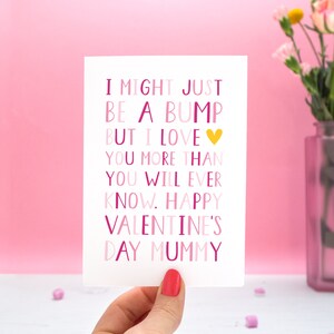 From the Bump Valentine's Card - Etsy