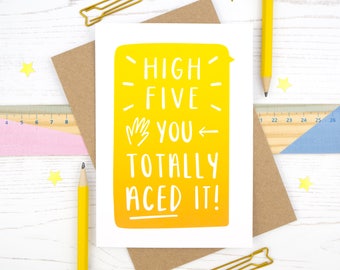 High Five Card - Etsy