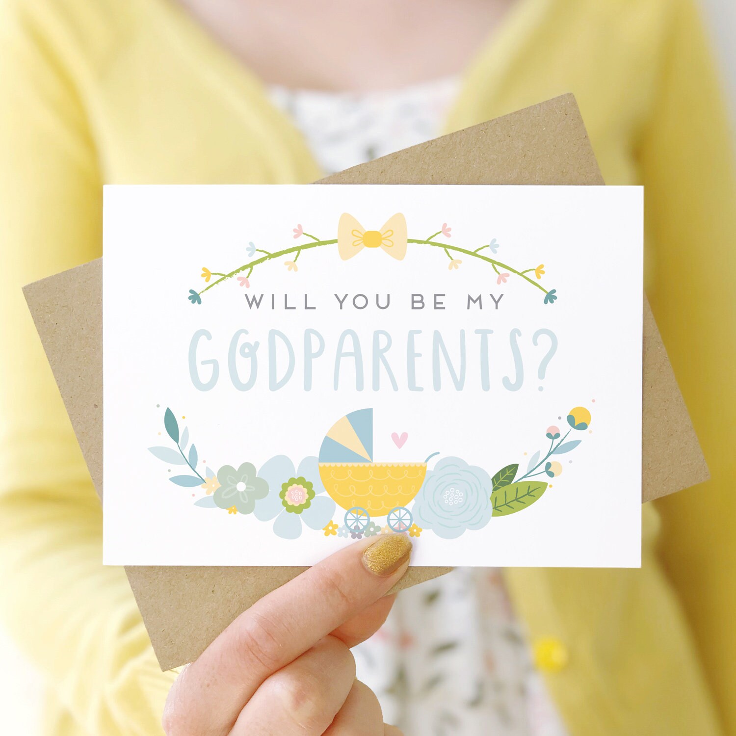 Will You Be My Godparents Card - Etsy Canada