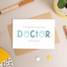 Personalised Doctor Congratulations Graduation Card - Etsy