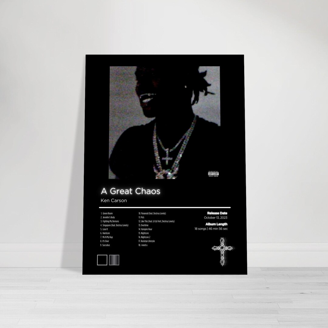 Ken Carson Album Cover Poster – Free Shipping - Etsy