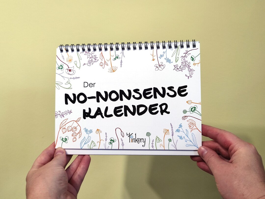 Desk Calendar 2026 - „no-nonsense Kalender“ - Etsy Canada