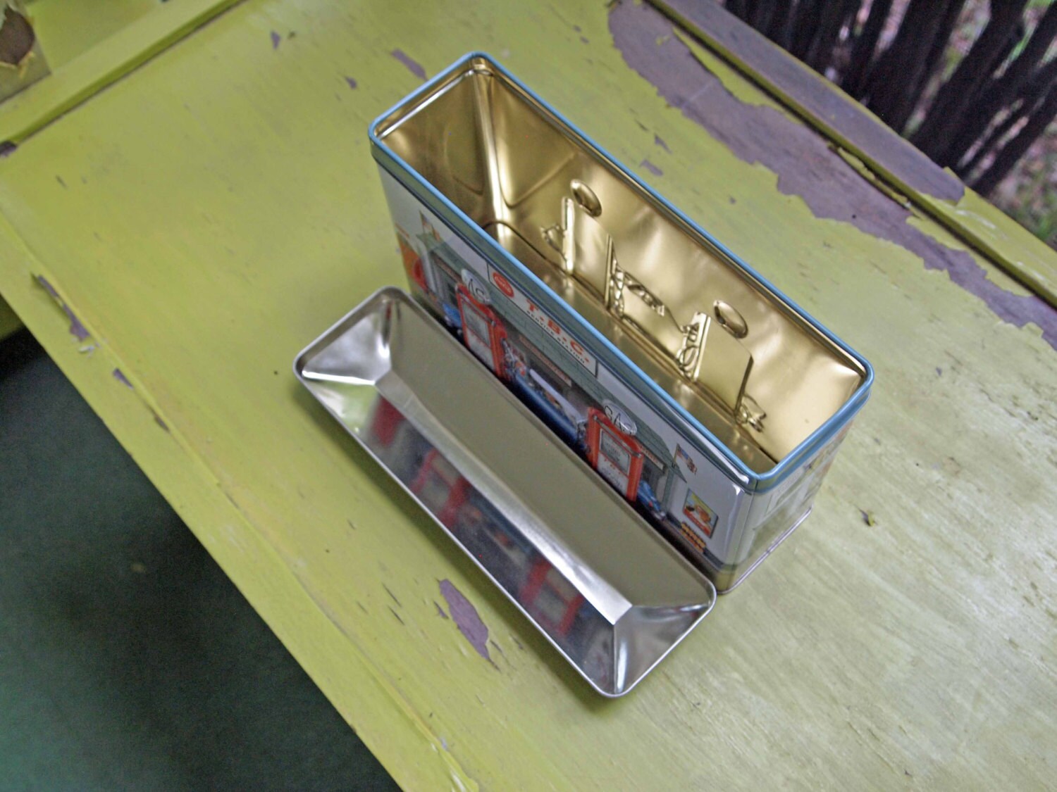 Coke Tin Vintage Coca Cola Box Graphic Ad Advertising Typography ...