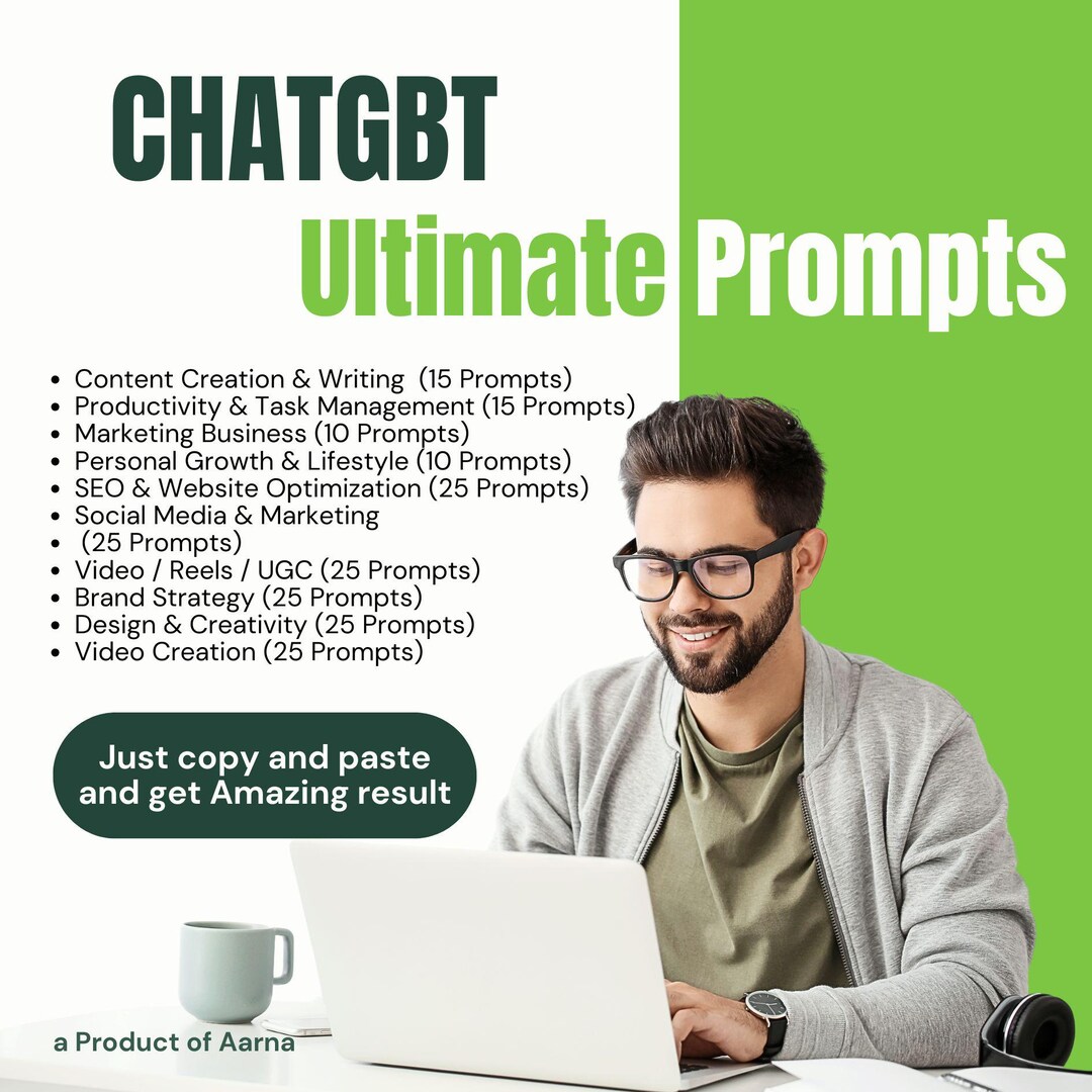 Unlock Instant AI Genius: the Ultimate Prompt Collection - Etsy