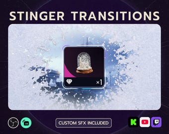 ARC Raiders Stream Transition | Snow Globe Stinger | for OBS, Twitch or ...