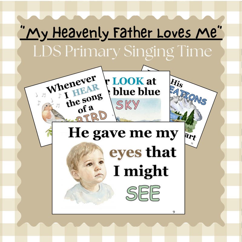 2026 Lds Primary Ideas - Etsy