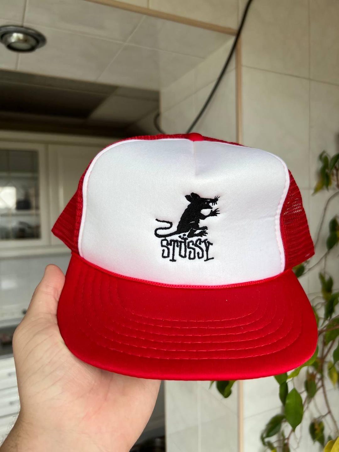 Stussy Rare Rat Vintage Archival Skate Rave Hip Hop Mesh Hat Truckers ...