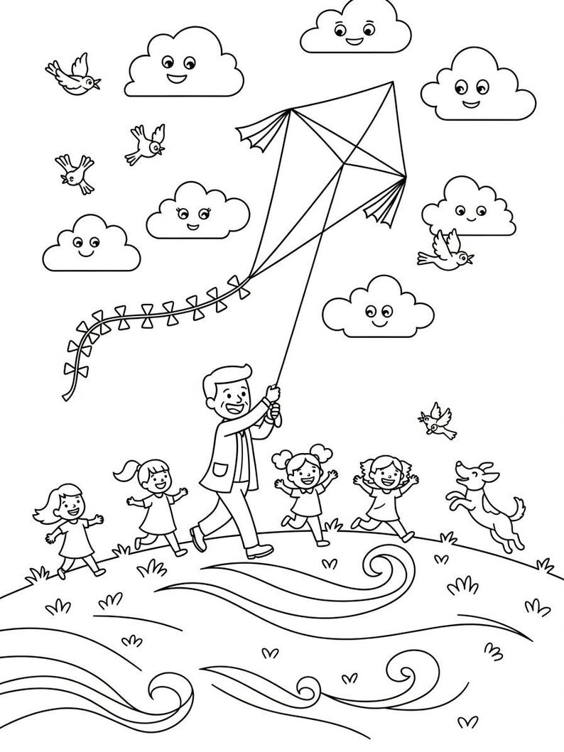 My Favourite Teacher : Kids Coloring Pages, Kids Games, Printable ...