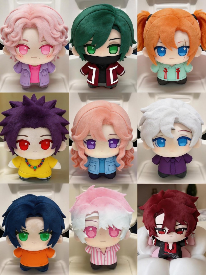Custom 10cm Cute Felt Dolls, Custom 10cm Dolls Based on Pictures ...