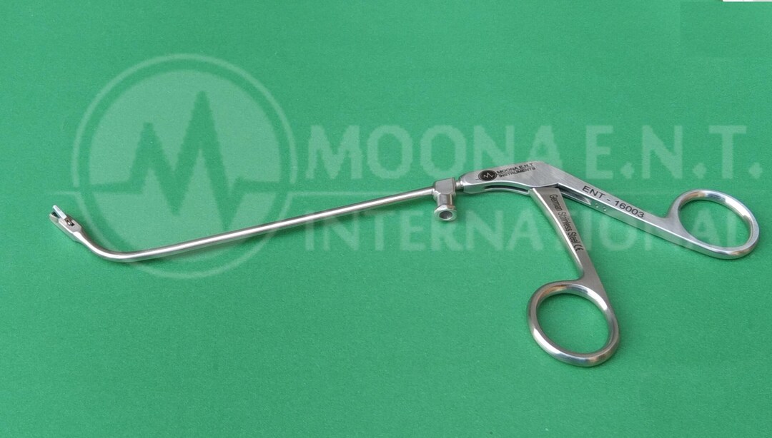 ENT Miniature Frontal Sinus Nasal Forcep,left Side Tip, 1.5mm Bite ...