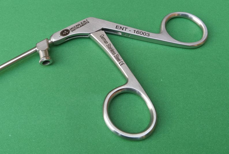 ENT Miniature Frontal Sinus Nasal Forcep,left Side Tip, 1.5mm Bite ...