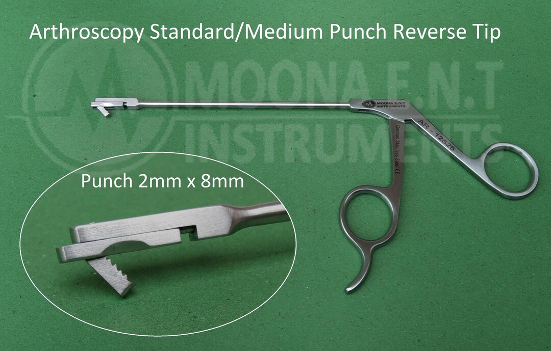 Arthroscopy Standard/medium Punch Reverse Tip Forcep - Etsy