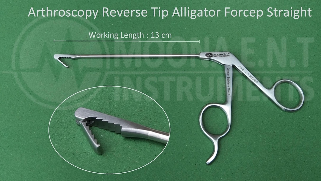Arthroscopy Reverse Tip Alligator Grasping Forcep Straight Downward - Etsy