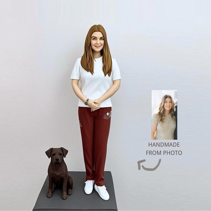 Custom Statue of a Person - Etsy