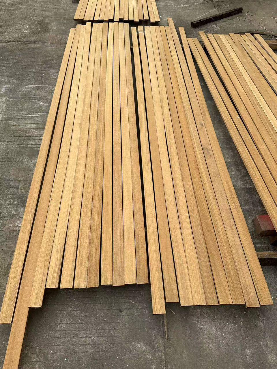 Boat Teak Decking, 20 Pc Bundle, Marine Grade Teak Strips , True ...
