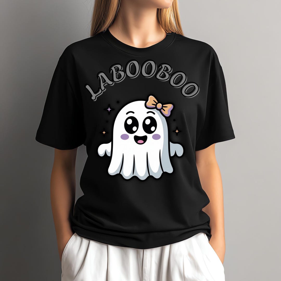 LABOOBOO Ghost SVG PNG | Cute Halloween Cartoon Ghost Cut File | Cricut ...