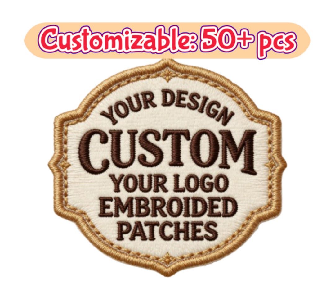 Wholesale Embroidered Logo Badges Manufacturer Bulk Quantity - Etsy