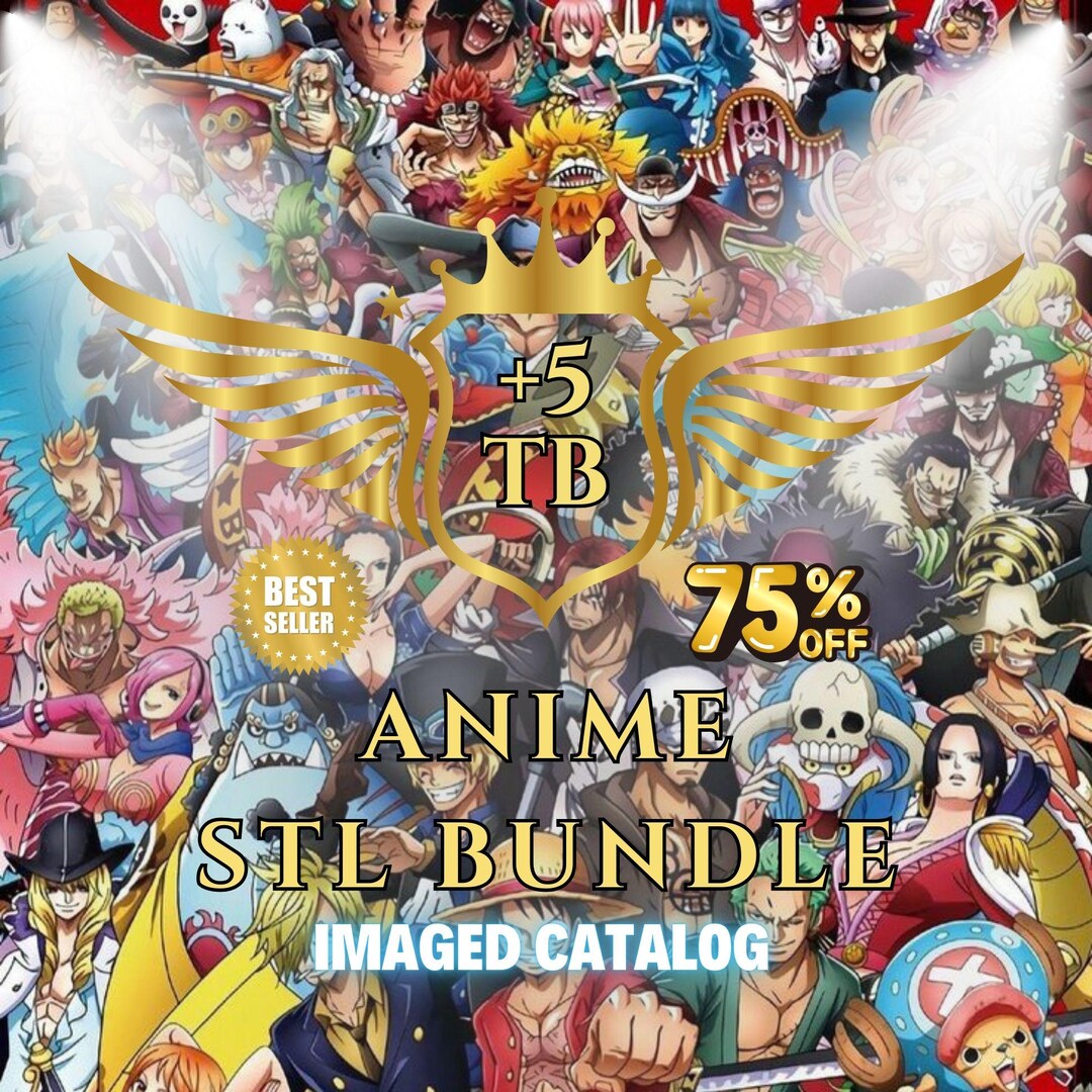 5+ TB Anime STL Bundle – Full Collection of 3D Printable Models - Etsy