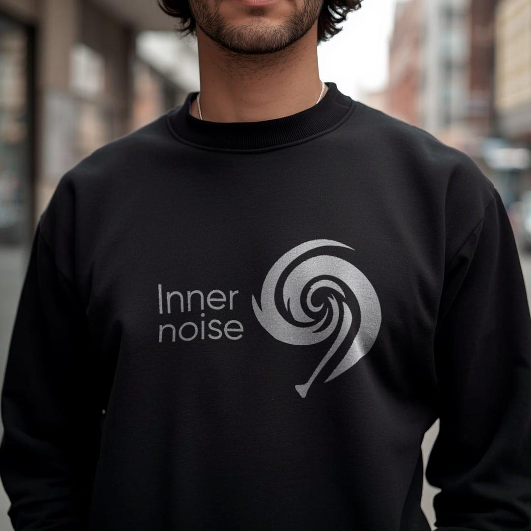 Inner Noise | Minimal Abstract Inner State Sweatshirt - Etsy