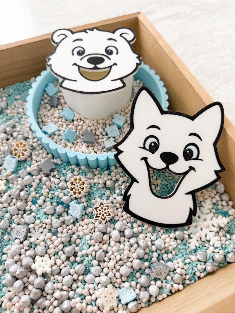 Feed the Animals - Winter Sensory Play - Etsy