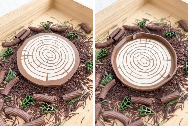 Hibernation Sensory Play - Tree Trunk - Burrow - Tree Log - Etsy