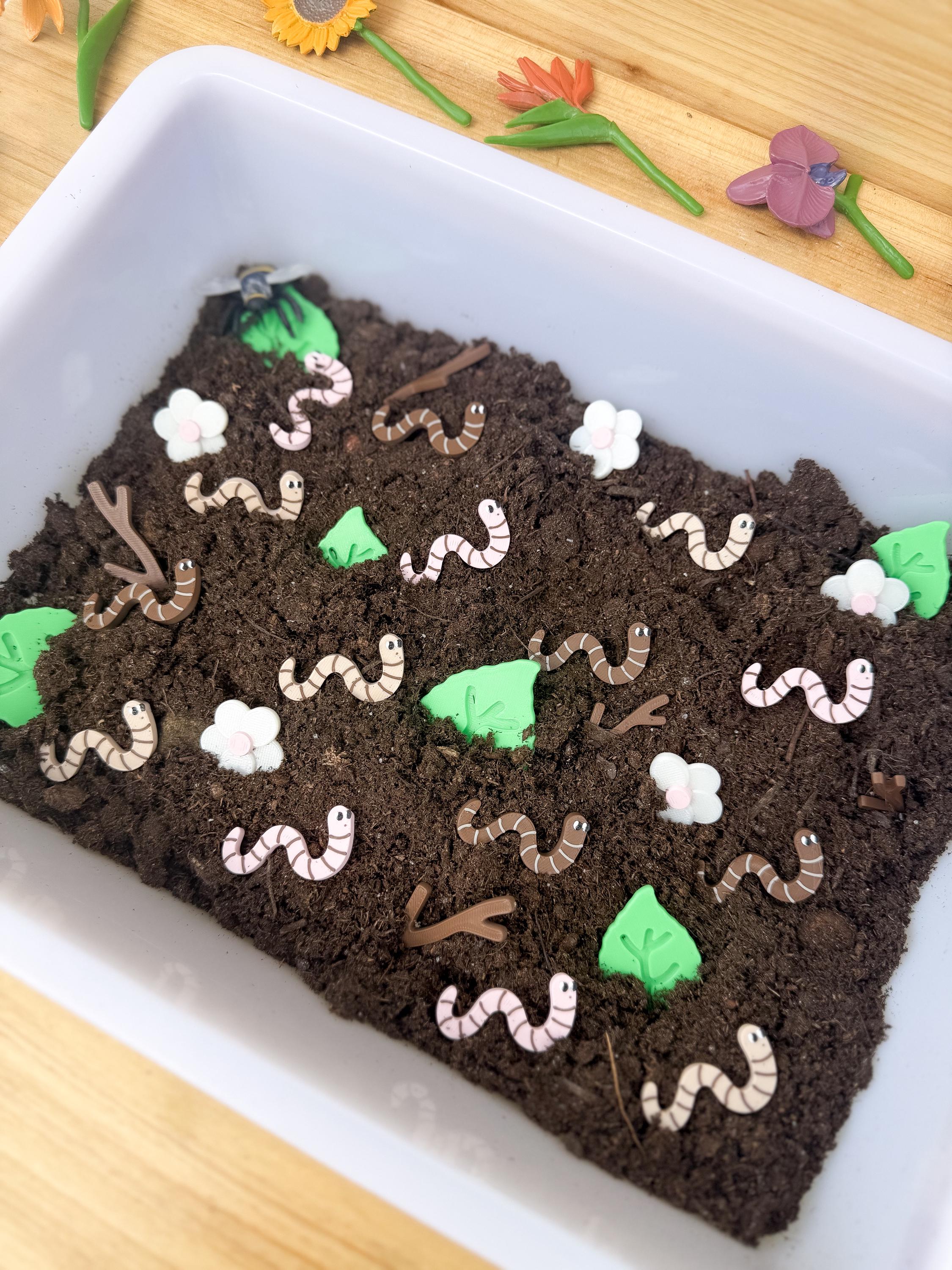 Spring - Flowers - Gardening - Worms - Birds - Sensory Play - Etsy