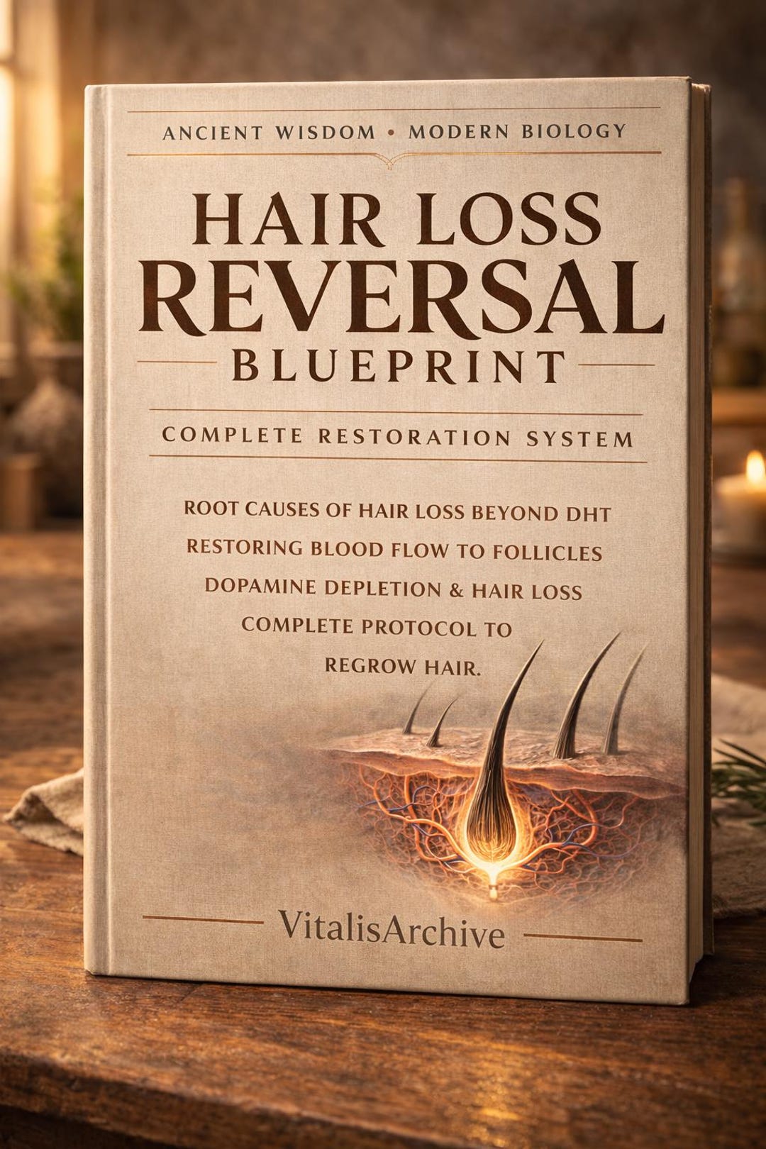 Hair Loss Reversal Blueprint | Natural Hair Regrowth Protocol | Blood ...
