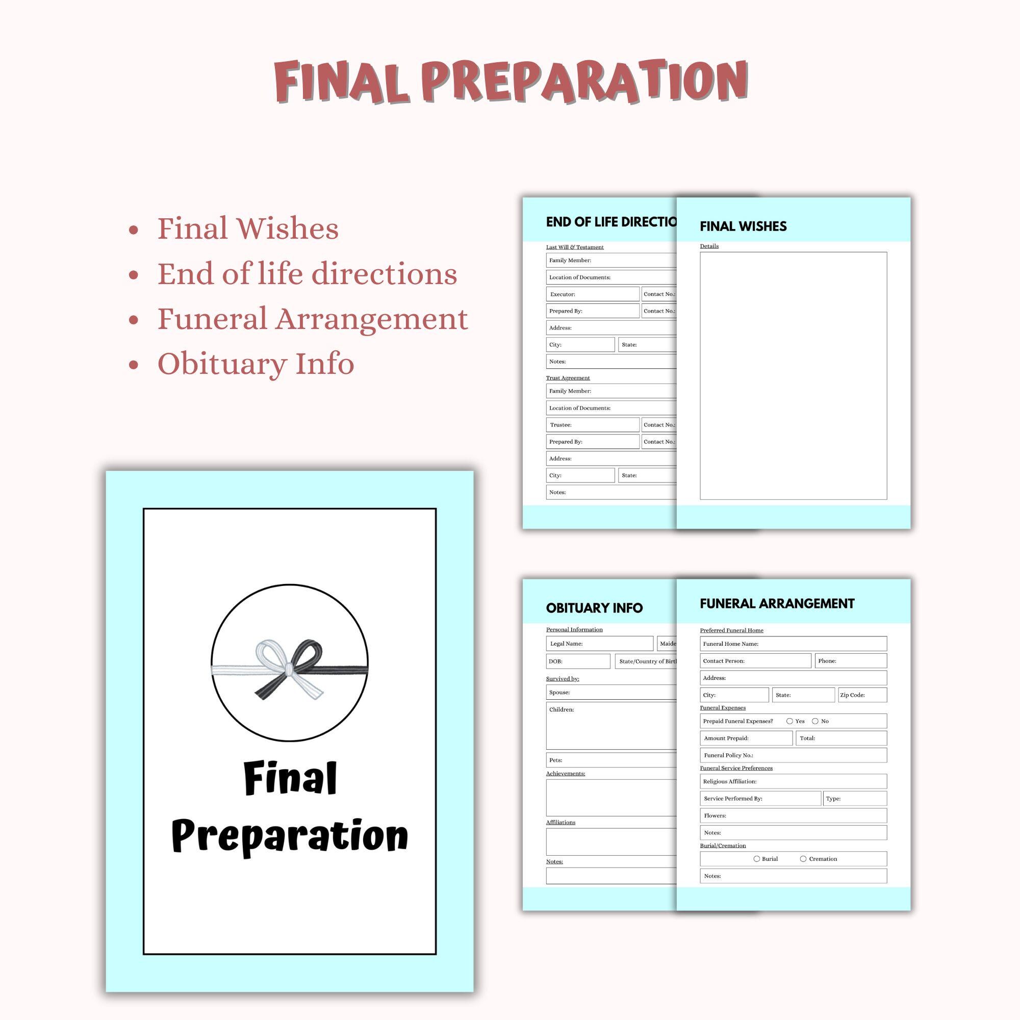 The Ultimate Just in Case Binder: an Emergency and End of Life Planner ...