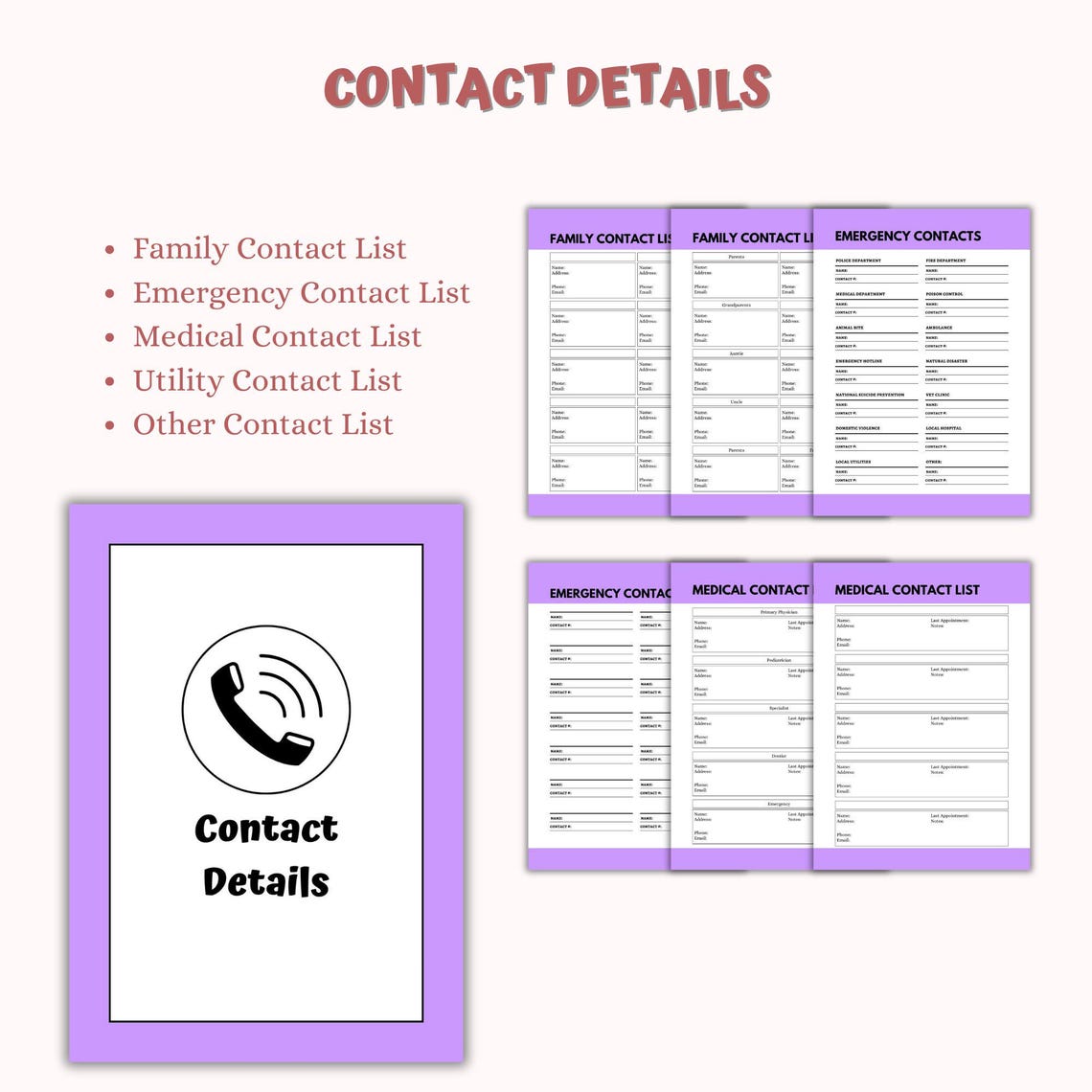 The Ultimate Just in Case Binder: an Emergency and End of Life Planner ...