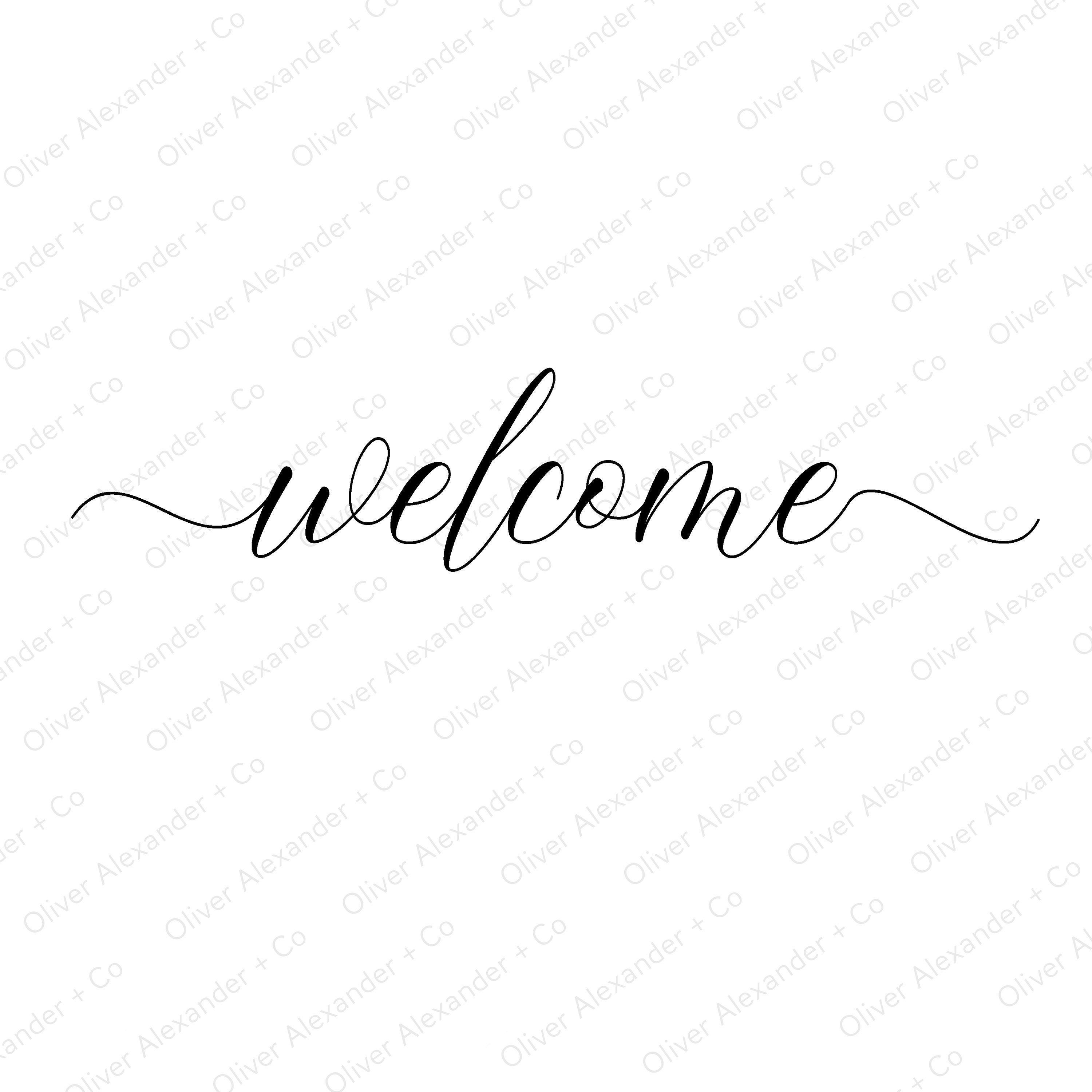 Welcome SVG PNG JPEG, Rustic Wood Sign Svg, Welcome Home Svg, Wooden ...