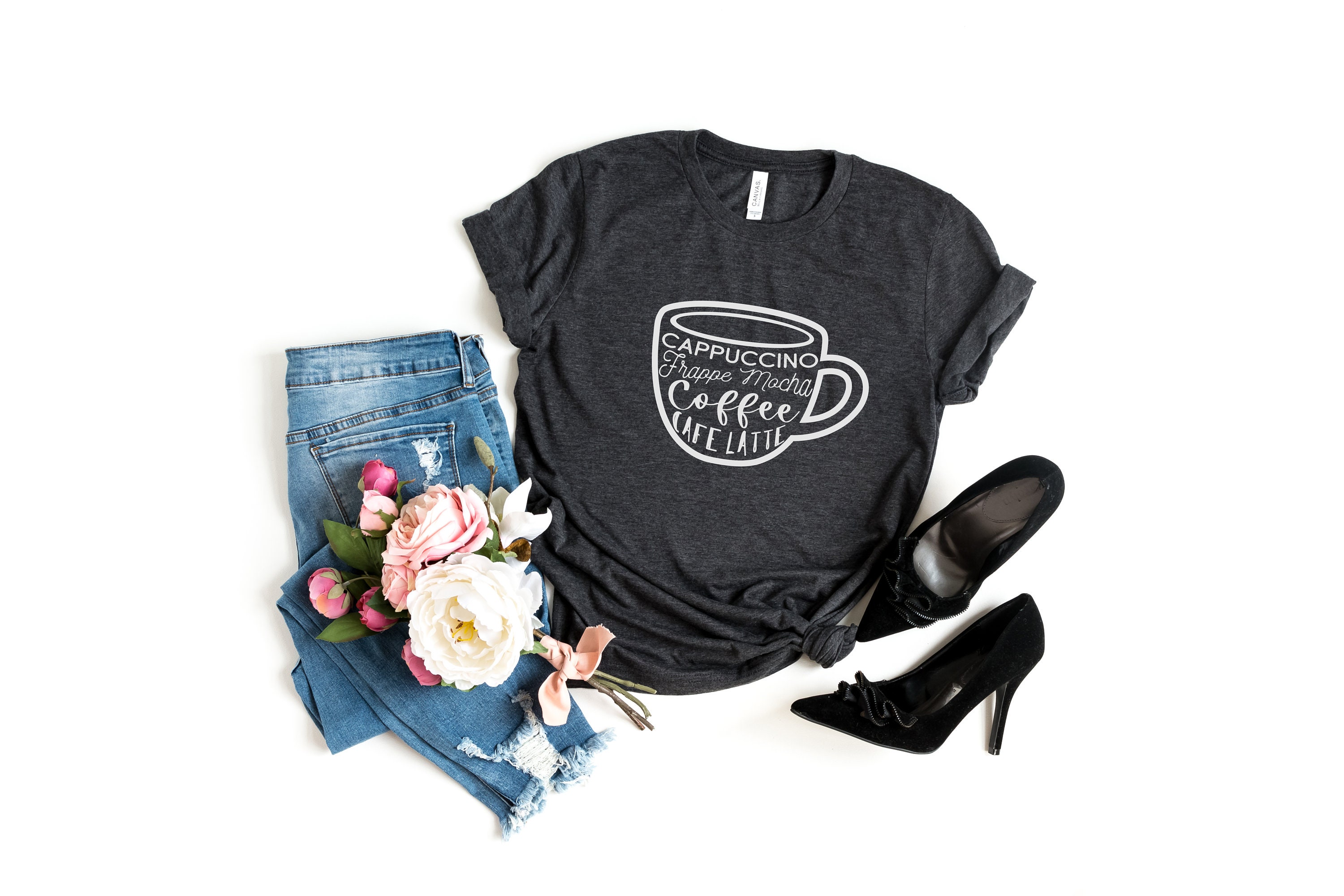 Coffee Cup Typography SVG PNG Printable Instant Download - Etsy