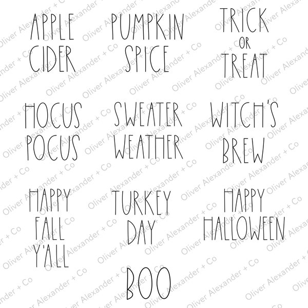 Rae Dunn Halloween - Etsy