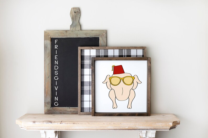 Friend's Turkey SVG + PNG + JPEG, Friendsgiving Svg, Friends ...