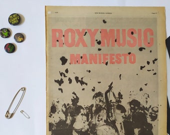 Roxy Music Vintage Poster - Etsy