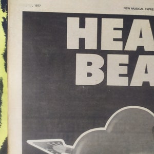 Original 1977 Tom Petty and the Heartbreakers Tour Advert/poster, Rare ...