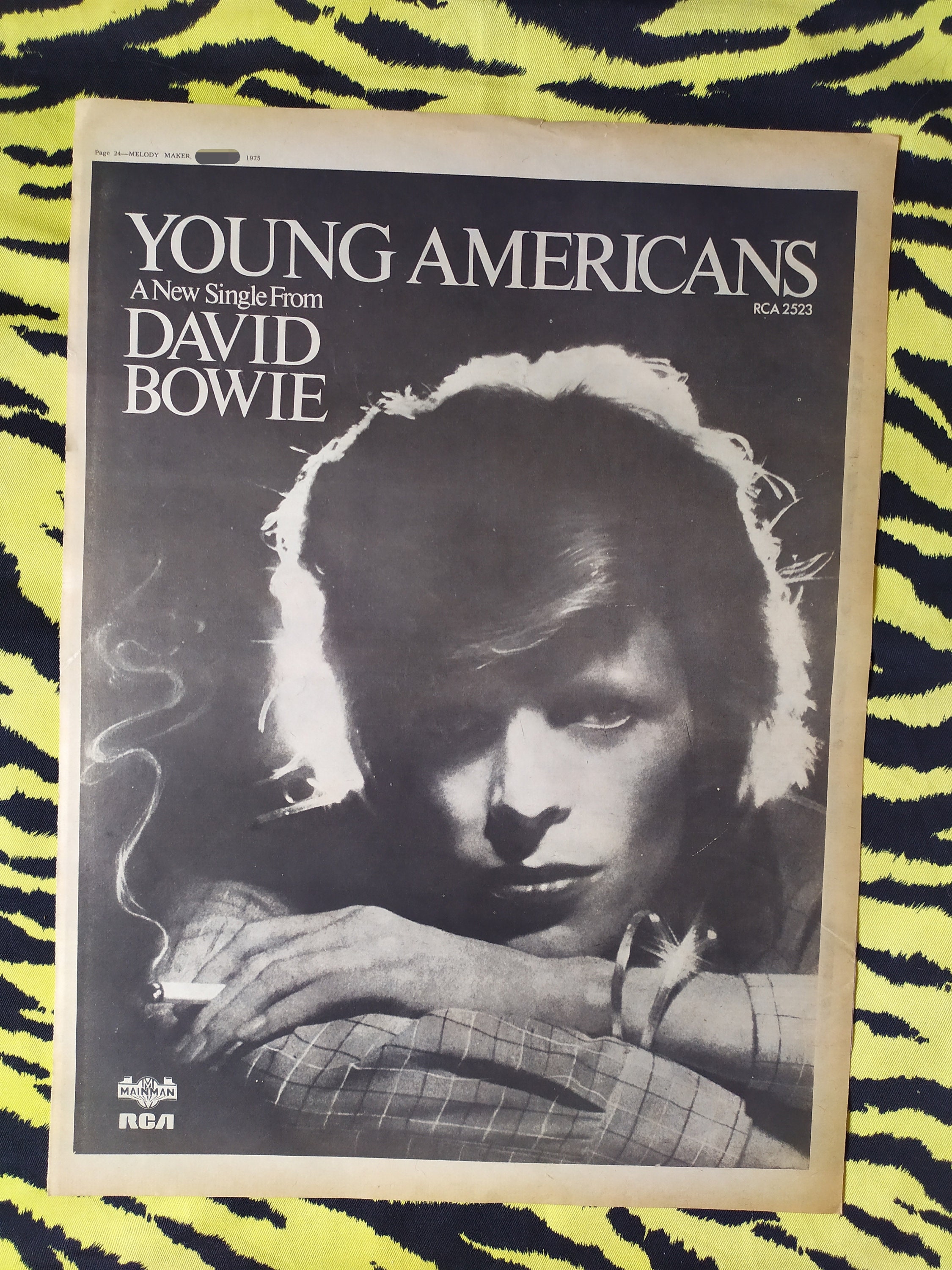 David Bowie Young Americans Single