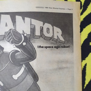 Original 1980 the Dickies Advert/poster, Rare Vintage Poster "gigantor ...