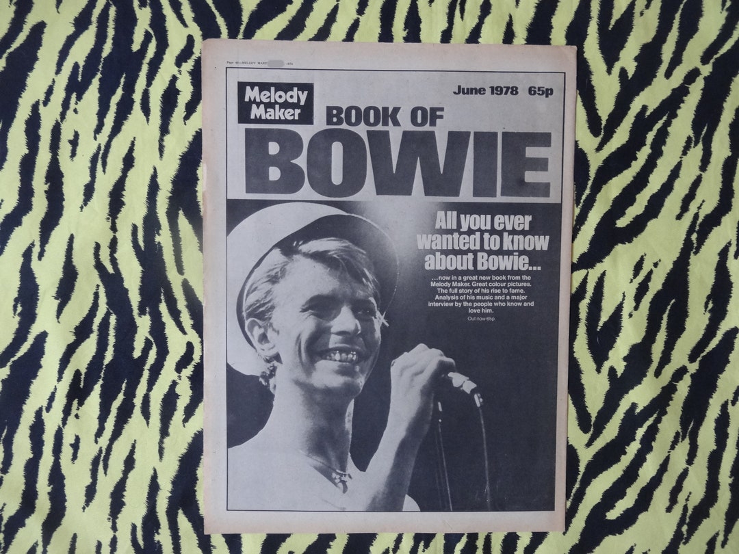 Original 1978 David Bowie Advert/poster, Rare Vintage Poster, David ...