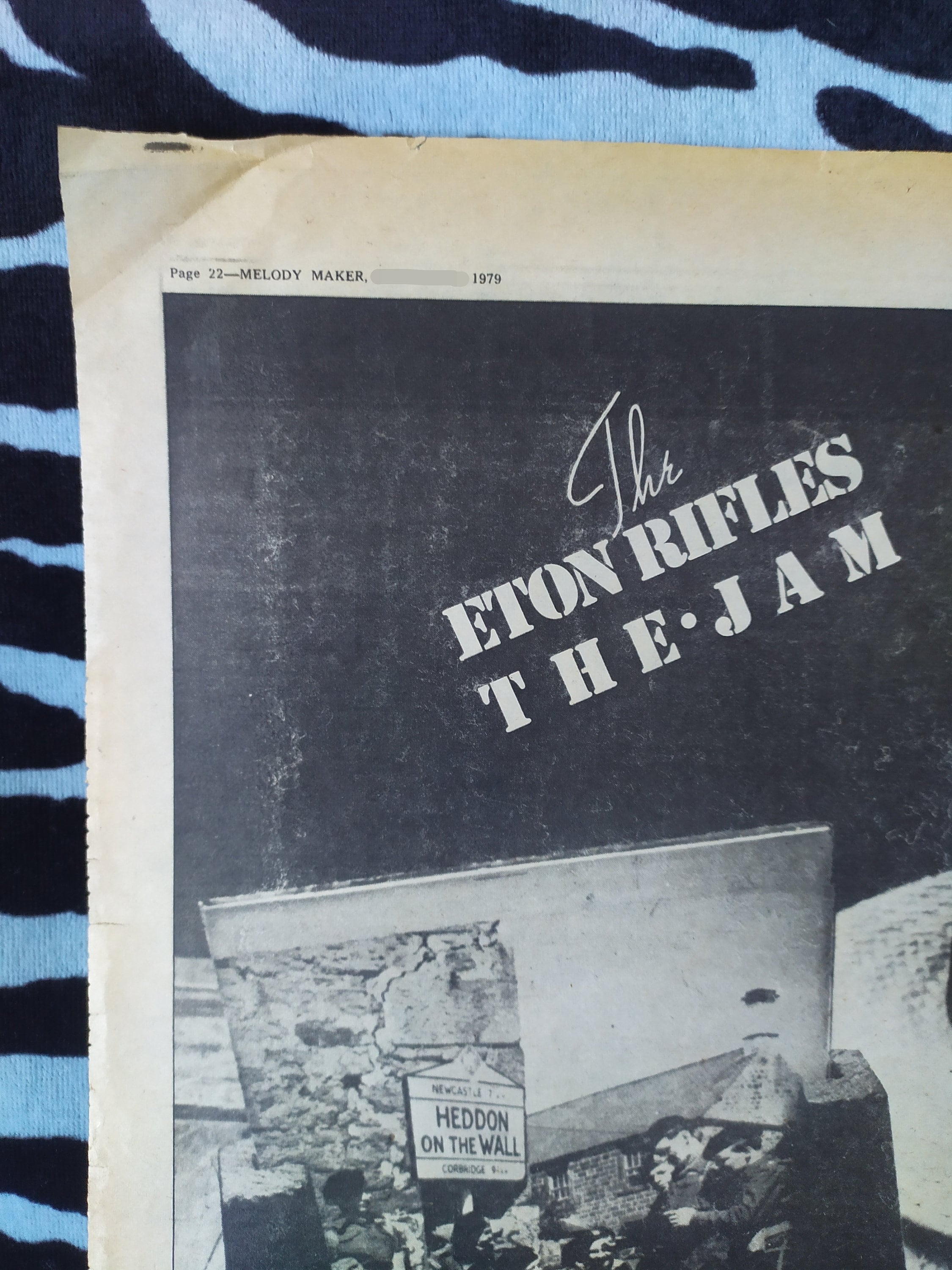 Original 1979 the Jam Tour Advert/poster, Rare Vintage Poster, the Jam ...