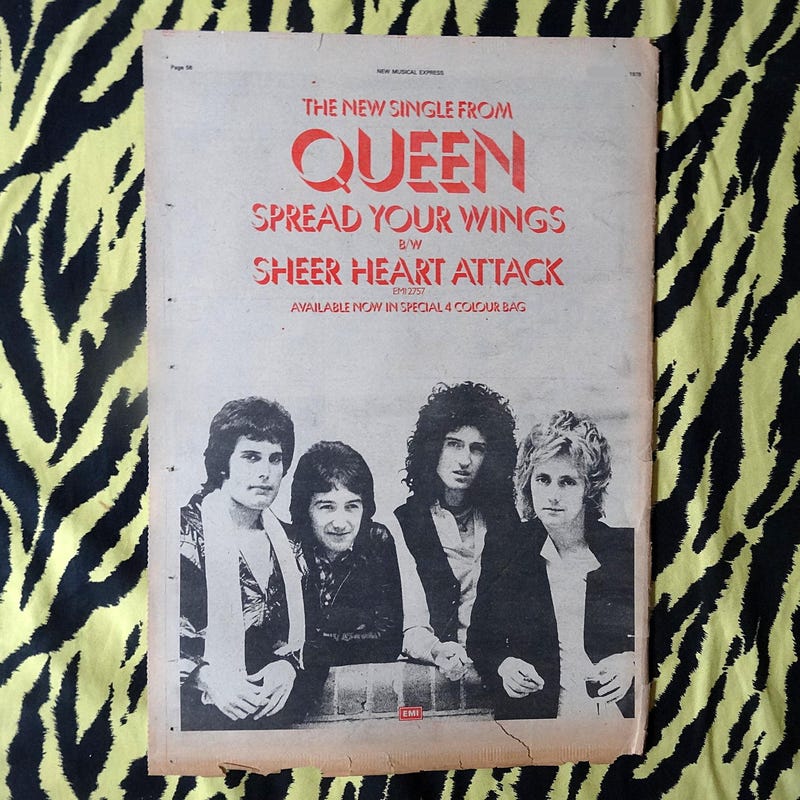 Queen Band Poster - Etsy