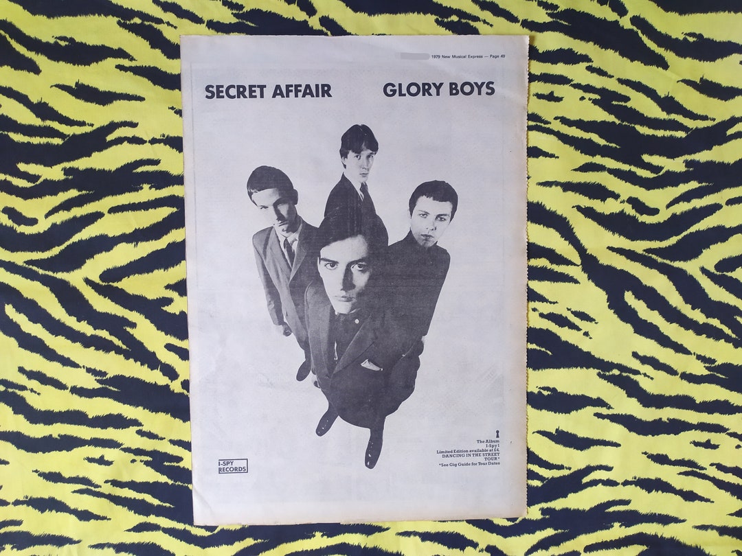 Original 1979 Secret Affair Advert/poster, Rare Vintage Poster, Secret ...