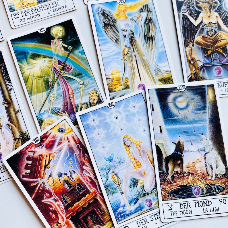 Eclectic Tarot Cards, New Age Tarot, Piatnik Wien, Divination ...