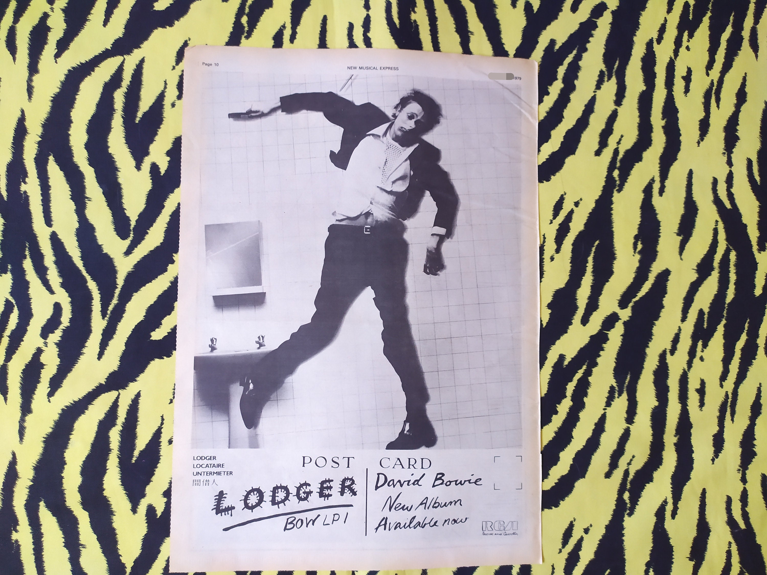 David Bowie Lodger