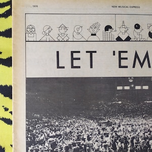 Original 1976 Wings Advert/poster, Rare Vintage Poster, Wings "let 'em ...