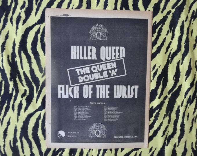 Queen II 1974 Album Poster Iconic Classic Rock Wall Art, Queen Band ...